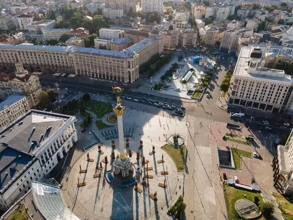Independence Square in Kyiv, Ukraine Our beautiful Wall Art and Photo ...