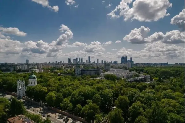 Warsaw, drone, bird view, aerial Our beautiful Wall Art and Photo Gifts ...